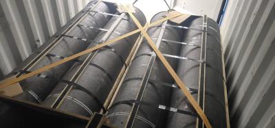 China UHP Graphite Electrode 560mm Diameter 2100mm Length High Apparent Density 1.71 g/cm3 for sale
