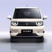 China Chery QQ Ice Cream 2024 3-Door 4-Seater Mini Electric Car for SUV Body Structure for sale