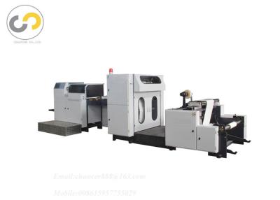 China Brown Paper Bag Making Machine, Bread Paper Bag Making Machine With PP Window for sale