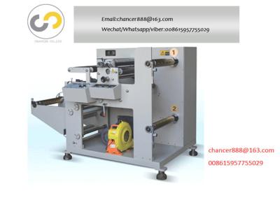 China Paper straw slitting rewinding machine, narrow width paper roll cutting machine for sale