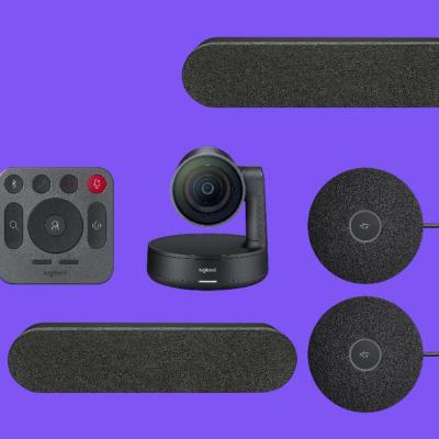 China Logitech CC5000E Video Conference System for Large Rooms with 4K Camera and 7x Zoom for sale