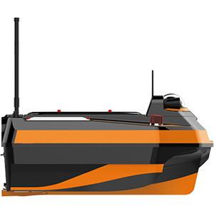 China Hawkvine USV002 Unmanned Survey Boat 2H Endurance 5KM Range Underwater Surveying Equipment for sale