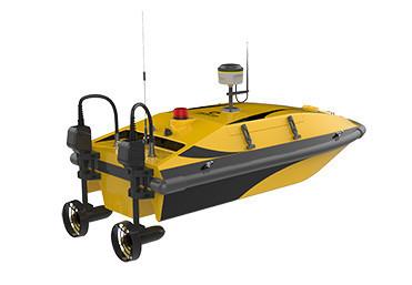 China Hawkvine USV010 Survey Measuring Boat Trimaran Carbon Fiber Fiberglass ADCP Support 1.5m for sale