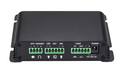 China SIP Paging Intercom Gateway with Video Support 2-Way Audio 10W Output for sale
