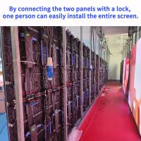 China YUYI 500×1000mm P4.81 P3.91 Indoor LED Display Panel for Digital Signage and Rental Applications for sale