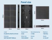 China P3.91 Interactive LED Dance Floor with 1.5-2 Tons/m² Load Capacity and IP65 Rating for sale