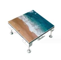 China P3.91 Interactive LED Dance Floor with 1.5-2 Tons/m² Load Capacity and IP65 Rating for sale
