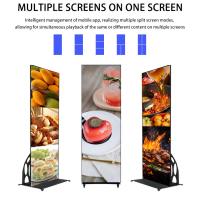 China YUYI Digital Indoor LED Display Poster WiFi P3 Floor Standing Panel with P2 P2.5 P3 Pixel Pitch Options for sale