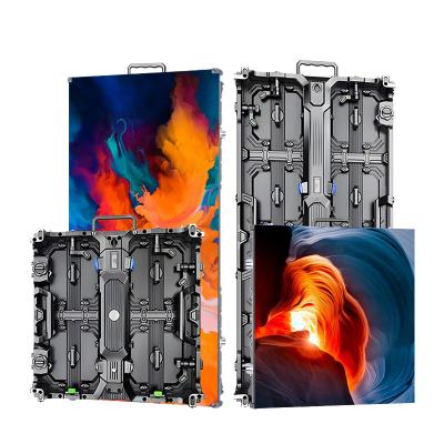 China P4.81mm Outdoor Rental LED Display 6500 Nits Brightness 500x500mm Panels for Events for sale