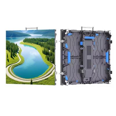 China P3.91 Indoor Rental LED Display with 64×64 Dot Module Resolution and 3.91mm Pixel Pitch for Events for sale