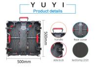 China P3.91 Indoor Rental LED Display Panel 500x500mm Full Color Video Wall 1920Hz Refresh Rate for sale
