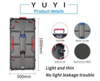 China P3.91 Indoor Rental LED Display Panel 500x500mm Full Color Video Wall 1920Hz Refresh Rate for sale