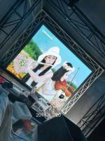 China P2.5 P3 P4 LED Display Module 192x192mm with 111,111 Dots/Sqm Density and 1920Hz Refresh Rate for Meeting Rooms for sale