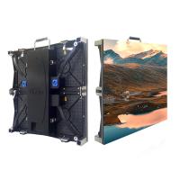 China CE ROHS FCC Certified P3.91 Indoor Rental LED Display Screen 500x500mm Cabinet for Advertising for sale