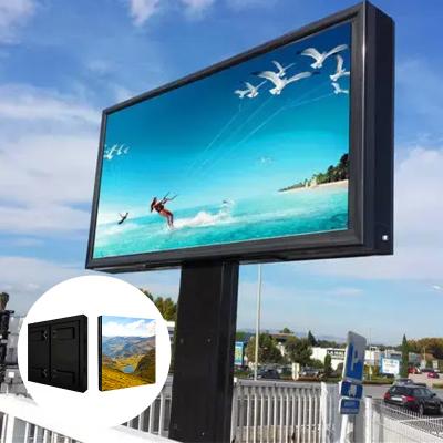 China P6 Outdoor LED Video Wall Panel 576x576mm Cabinet Fixed Display Screen 6500cd Brightness for sale