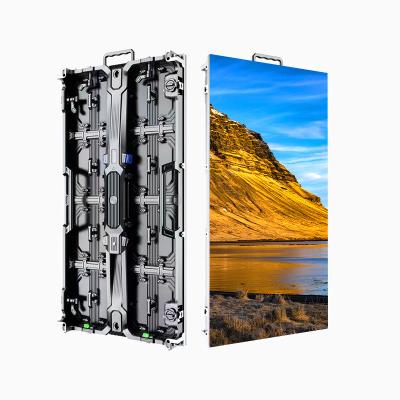China P3.91 Outdoor Rental LED Screen 800-1000cd Brightness 500x1000mm Custom Size Panel Display for sale
