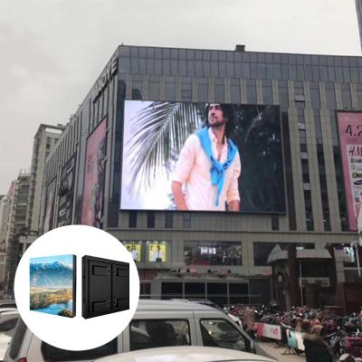 China Outdoor P10 LED Display Screen 6500cd Brightness IP65 Waterproof for Video Wall Advertising for sale