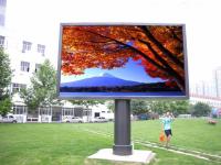 China Outdoor P10 LED Display Screen 6500cd Brightness IP65 Waterproof for Video Wall Advertising for sale