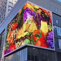 China P10 Outdoor LED Display 6500cd/sqm 960x960mm Cabinet Digital Signage Screen for sale
