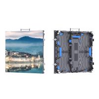 China 1921 LED Chip P3.91 Indoor Outdoor Rental LED Display Wall 500x500mm Cabinet for sale