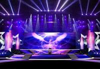 China 1921 LED Chip P3.91 Indoor Outdoor Rental LED Display Wall 500x500mm Cabinet for sale