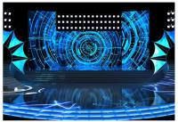 China Rental Indoor LED Panel Display P3.91 with 2121 LED Chip 500x1000mm Cabinet for sale