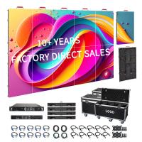 China P3.91 500x500mm Die Cast Aluminum LED Screen Rental 3.91mm Pixel Pitch 65536 Dots Seamless Splicing for sale