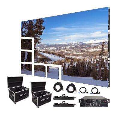 China Rental LED Display Panels P3.91 Outdoor Video Wall 500x500mm Cabinet 1920Hz Refresh for sale