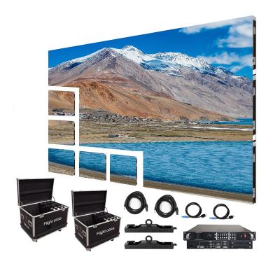 China Indoor LED Rental Display P3.91 4.81mm Full Color HD 4K Video Wall Panel 500x500mm for sale