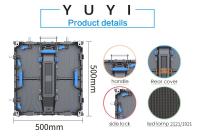 China Outdoor Rental LED Panel P3.91 P4.81 P2.9 P2.6 Seamless Video Wall 500x500mm Die Cast Aluminum for sale