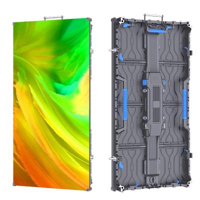 China Indoor Outdoor High Brightness P3.91 P4.81 P2.9 P2.6 Rental LED Display Screen 250x250mm Panel for sale