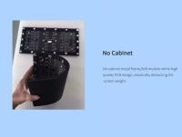 China P2 Indoor Flexible LED Display Screen with 250,000 Pixel Density and 160° Viewing Angle for sale