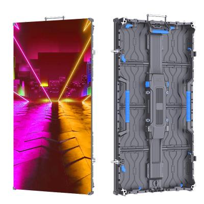 China Yuyi Indoor Rental LED Display Screen P3.91 500x1000mm Cabinet 1920Hz Refresh Rate for Advertising for sale