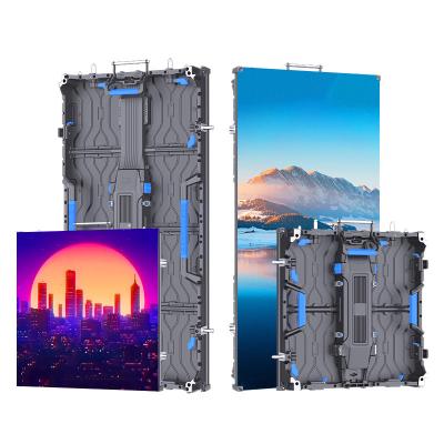 China Super Thin P3.91 LED Screen Video Wall 500x1000mm Cabinet for Stage Concert Rental for sale