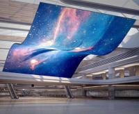China P2.5 Ultra Thin Flexible LED Screen with Adhesive Backing - 160° Viewing Angle, 10,000+ Hours Lifespan for sale