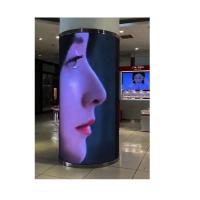 China P2.5 Ultra Thin Flexible LED Screen with Adhesive Backing - 160° Viewing Angle, 10,000+ Hours Lifespan for sale