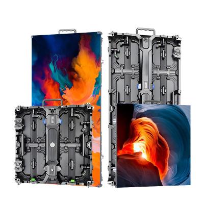 China Indoor Rental LED Display Panel P1.9 1.953mm Pixel Pitch 500x500mm Cabinet for Stage Events for sale