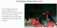 China P1.667 Indoor Small Pitch LED Display Module 320x160mm with 3840Hz Refresh Rate and 4K Support for sale