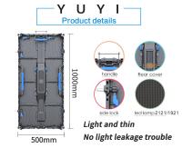 China P4.81 Outdoor Rental LED Display Panel 7000cd/m2 Waterproof for Video Graphic Text for sale