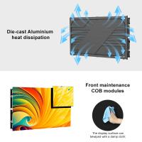 China YUYI P1.25 Small Pitch LED Display Panel 600x337.5mm Module with 100,000 Hour Lifespan for Indoor Video Walls for sale