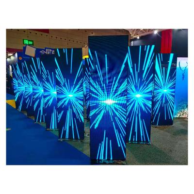 China Portable Smart Advertising LED Poster Display with 1200 cd/m² Brightness and P2-P4 Pixel Pitch Options for sale