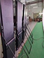 China Portable Smart Advertising LED Poster Display with 1200 cd/m² Brightness and P2-P4 Pixel Pitch Options for sale