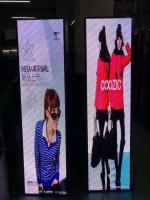China Portable Smart Advertising LED Poster Display with 1200 cd/m² Brightness and P2-P4 Pixel Pitch Options for sale
