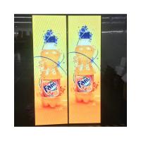China P2.5 P3 P4 HD LED Poster Display with 1200cd/m² Brightness for Shopping Mall Floor Standing Advertising for sale