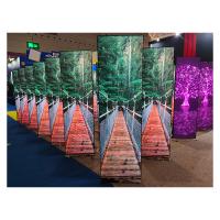 China P2.5 P3 P4 HD LED Poster Display with 1200cd/m² Brightness for Shopping Mall Floor Standing Advertising for sale