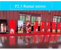 China P2.5 Vertical LED Display Poster - 160,000 Dots/m² Pixel Density, 1200 cd/m² Brightness for Commercial Advertising for sale