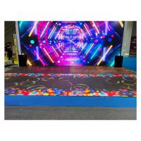 China Interactive Rental Dance Floor LED Screen with 500x500mm & 500x1000mm Cabinet Sizes and IP65 Waterproof Rating for sale