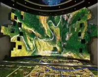 China Interactive Rental Dance Floor LED Screen with 500x500mm & 500x1000mm Cabinet Sizes and IP65 Waterproof Rating for sale