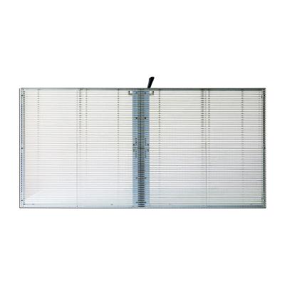 China Indoor Transparent LED Curtain Screen P3.91-7.82 1000x1000mm with Nationstar LED Chip 2500cd/m² Brightness for sale