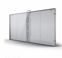 China Indoor Transparent LED Curtain Screen P3.91-7.82 1000x1000mm with Nationstar LED Chip 2500cd/m² Brightness for sale